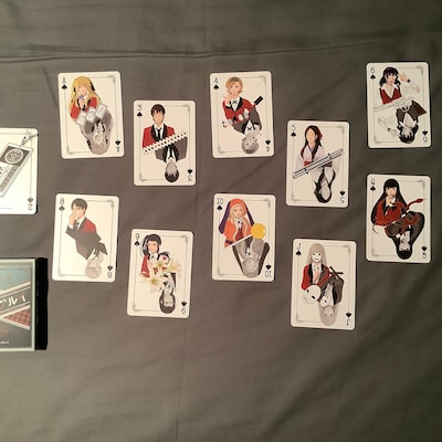 Kakegurui Playing Cards 54-card Deck - Etsy