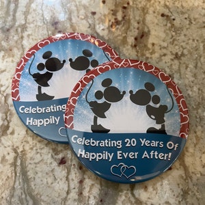 Custom Button Custom Event Button Custom Disney Buttons - Etsy