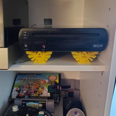 Nintendo Wii U Horizontal Display Stand With Nintendo Logo 3D Printed ...