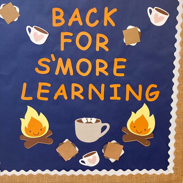 Back to School Bulletin Board Set | Teacher Bulletin Board Cutouts ...