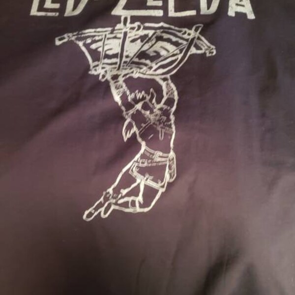 Legend of Zelda Shirt - Led Zeppelin Shirt, Mashup - Nintendo Switch ...