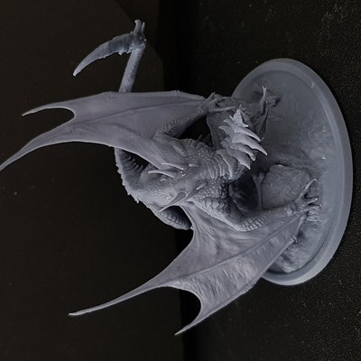 Vouivre Soldier Roar, 3d Printed RPG Miniature Model, Dugeons and ...