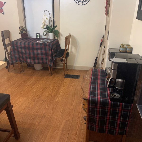 Italian Washed Cotton Blue Toile Holiday Tablecloth | Coastal Grandma ...