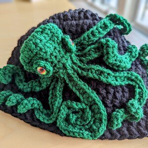 Pattern Only for Crochet Octopus Hat - Etsy