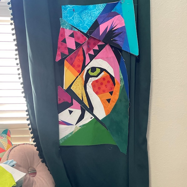 Elephant Quilt Pattern: Foundation Paper Piecing (FPP) - 30x30, 60x60 ...