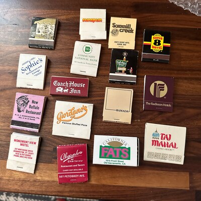 Vintage Matchbooks lots of 16 - Etsy