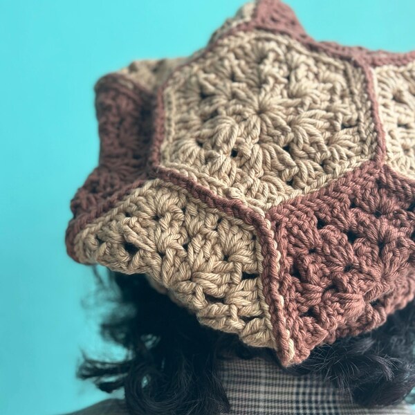 No-sew Star Beret Crochet Pattern - Etsy