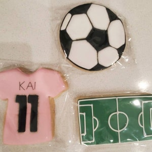 Soccer Sugar Cookies Birthday, Events, Fútbol - Etsy