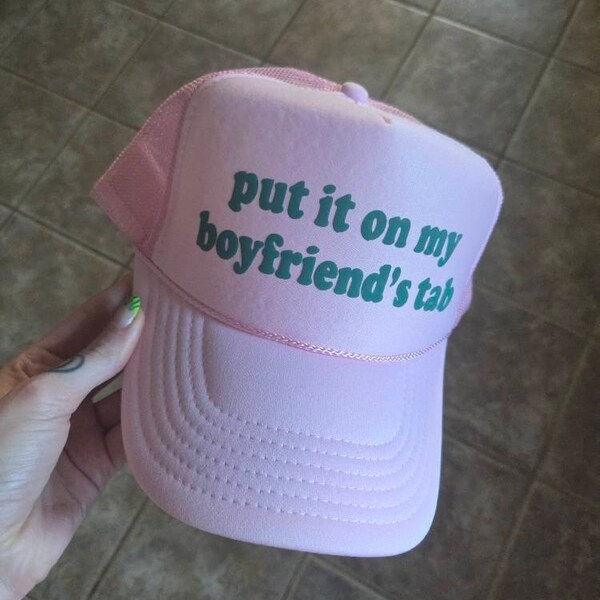 Spring Break Custom Puff Print Trucker Hat, Girls Vacation Custom Hat ...