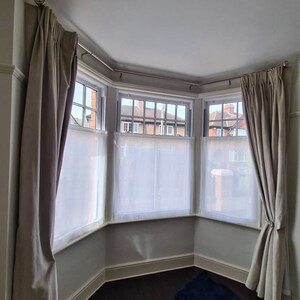 Cotton Muslin Blind, Flat Curtain, Egyptian Cotton, Max Length 120cm - Etsy