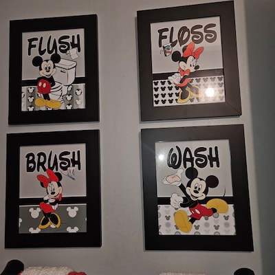 Lilo and Stitch Bathroom Prints Set of 4 - Etsy