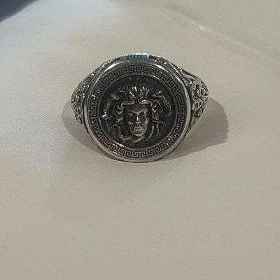 Japanese Koi Fish With Onyx Ring for Men, Signet Gemstone Ring, Onyx ...