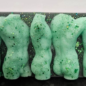 Turning Goddess Torso Mini Snapbar Silicone Mold for Wax. Wax Melt ...