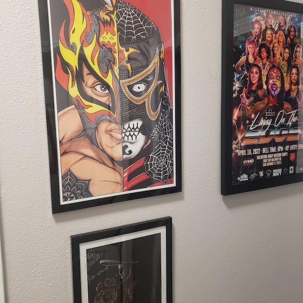 Lucha Brothers - 11x17 Fine Art Print - Etsy