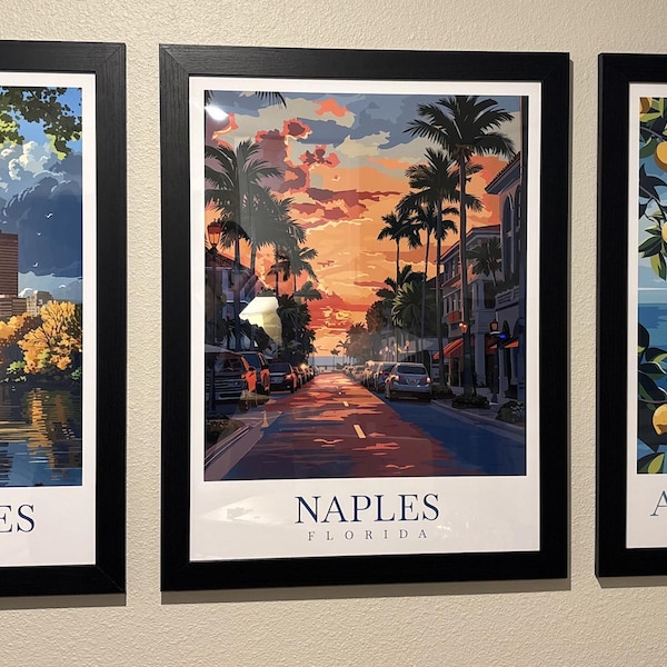 Capri Art Travel Print Wall Art Capri Italy Wall Hanging Home ...