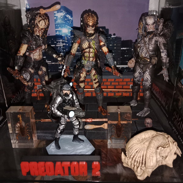 Alien Skull "predator 2" 1/6 Scale (trophy Skull) - Etsy