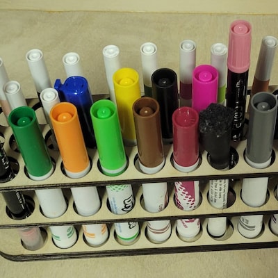 Laser Cut Pen Display Stand SVG, Pencil Display Stand SVG, Ballpoint ...