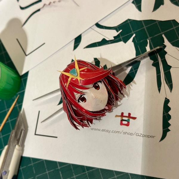 Honkai Star Rail; Ruan Mei, Papercraft Figure, Digital, PDF Template ...