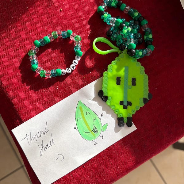 Object Show / Inanimate Insanity & BFDI Kandi/perler Keychains! - Etsy