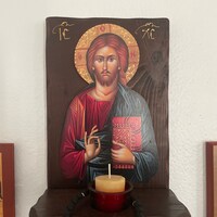 Saint Natalia Icon, Handmade Greek Orthodox Icon of St Natalia of ...