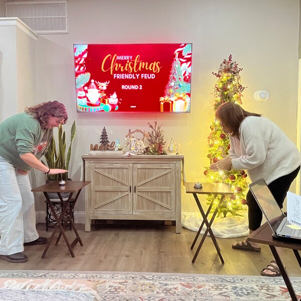 New Merry Christmas Friendly Feud Game - Customizable Family Feud With ...