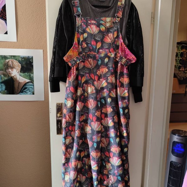 Side-tie Dungarees PATTERN Digital Pdf Video Tutorial, Overalls ...