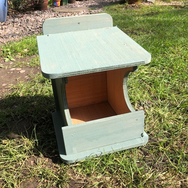 Reject Open Fronted Robin Bird Box in Kit Form Self Assembly Flat ...