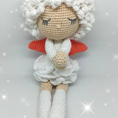 Angel Crochet Pattern Amigurumi Little Angel Doll Pattern Angel Doll ...