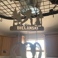 Big Foot Wind Chime, Sasquatch Wind Chime Big Foot Yard Art, Sasquatch ...