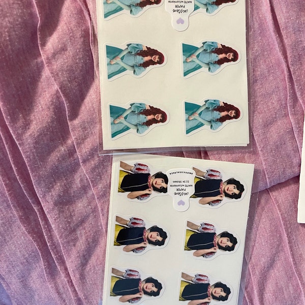 Half Body Stickers Face Custom Cutout Photo Stickers Personalized Name ...