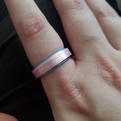 LGBTQ Fidget Rings, Pride Flag Fidget Rings, Pride Month, LGBTQ Flag ...