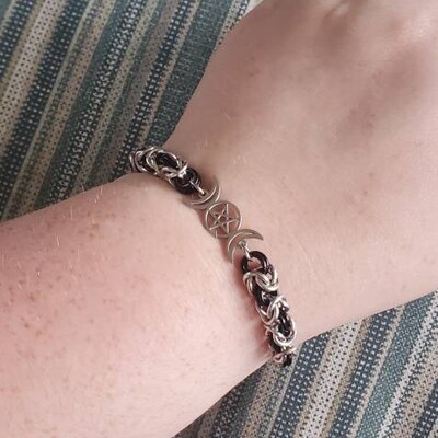 Personalized BDSM Role Bracelet, BDSM Jewelry, Men's BDSM Bracelet, Dom ...