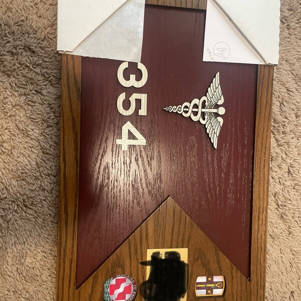 Engineer Company Guidon Plaque - Etsy