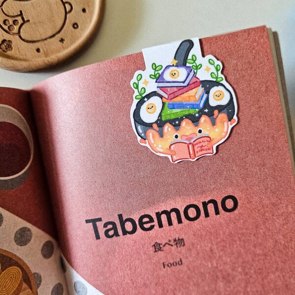 Cute Calcifer Magnetic Bookmark | Kawaii Studio Ghibli Bookmark ...