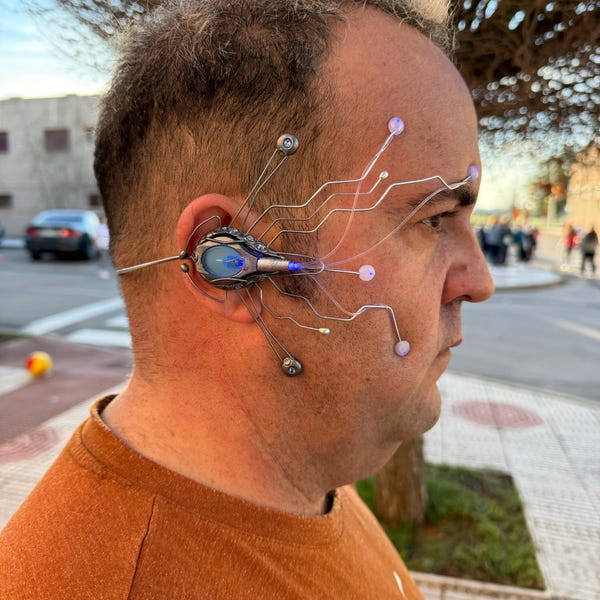 Bio-circuit 4 Fibre Optic Head System in Steel Colour - Etsy