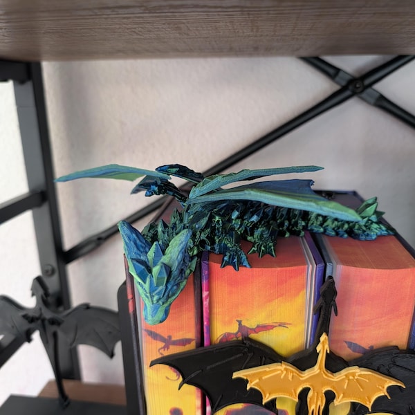 Fourth Wing Double Dragon BOOK INSERT | Book Mark | Book Accessory ...
