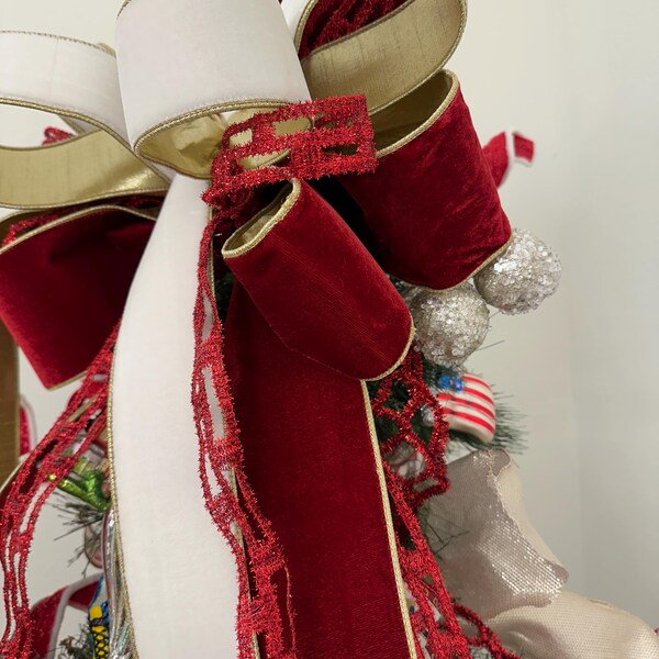 D Stevens, 10 Yards, 4 Inch Wire Ribbon, Bee Floral Ribbon, Floral ...