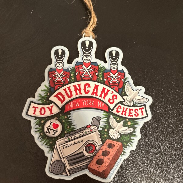 Duncan's Toy Chest Christmas Ornament - Home Alone 2 Tribute - Lost in ...