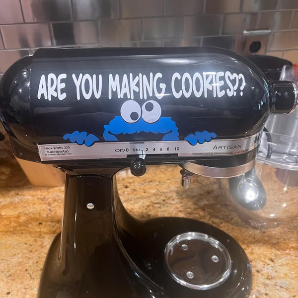 Cookie Monster & Are You Making Cookies for Your Standard Mixer or ...
