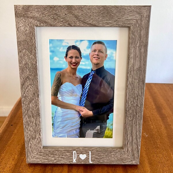 In Loving Memory Personalized Memorial Picture Frame in Memory of Loss ...