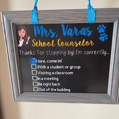 School Counselor Office,bitmoji Sign,bitmoji Office,shh Testing,on the ...