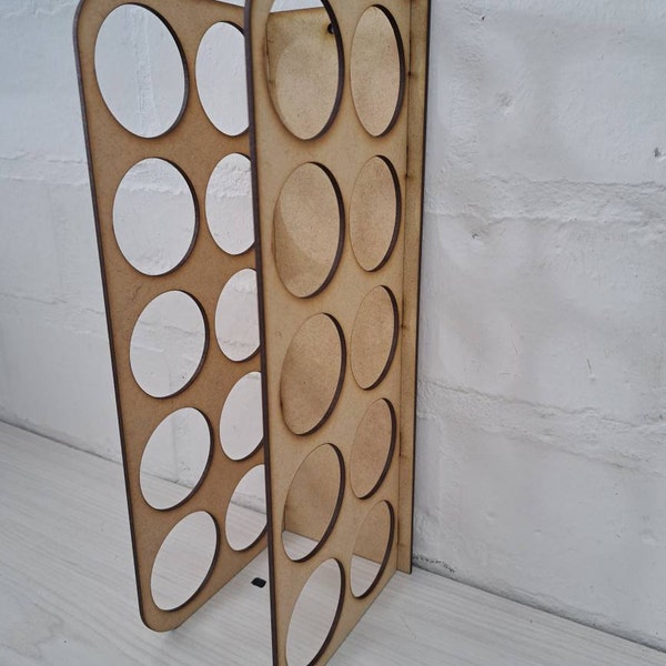 DIGITAL FILE SVG For: Vinyl Roll Storage Rack. Wall Mountable. 10 or 12 ...