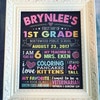 Unicorn First Day of School Sign - 1st Day of School Sign - Back to ...