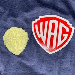 Warner Animation Group WAG WB Bros 3D Printed Logo Shield Wall - Etsy India