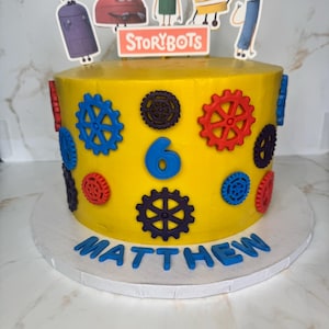 Color Crew Cake Topper, Color Crew Printable Cake Topper, Color Crew ...