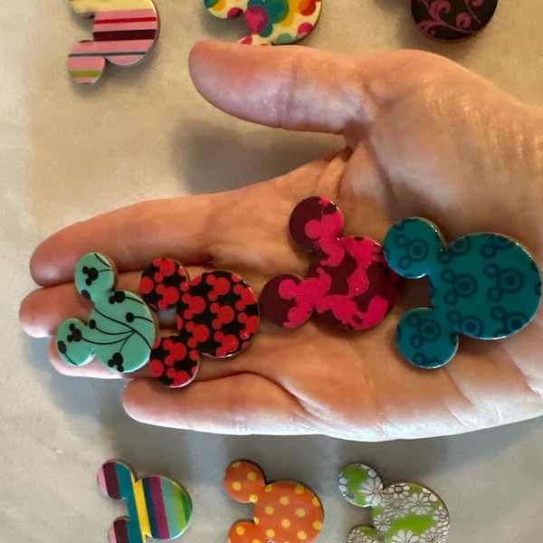 MOUSE MAGNETS (SIX) - Mighty Magnets Full of Disney Fun! | Wedding ...