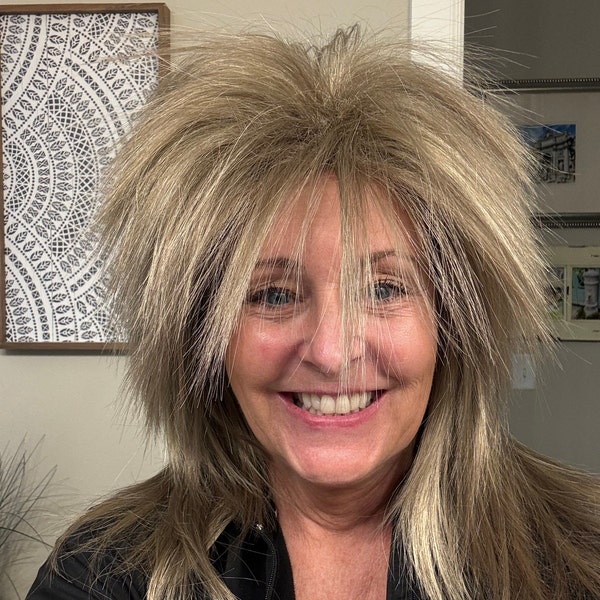 1980's TINA TURNER Premium Quality Halloween Costume Theatrical Wig by ...