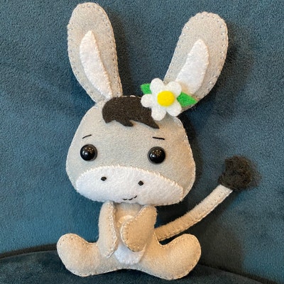 Felt Donkey Pattern PDF Tutorial Donkey Sewing Tutorial Farm Animal ...