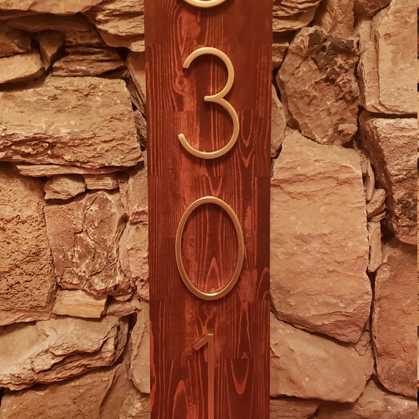 House Number Plaque, House Numbers, House Number Sign, Address Sign ...