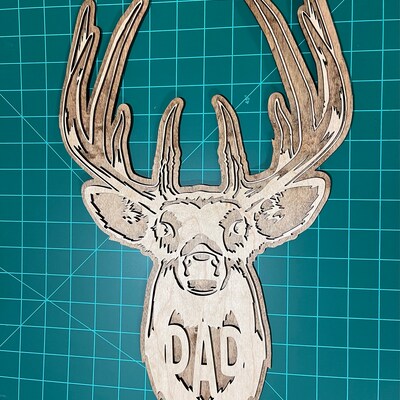 Buck Father's Day Sign-dad-grandpa-uncle-papa-blank One for ...